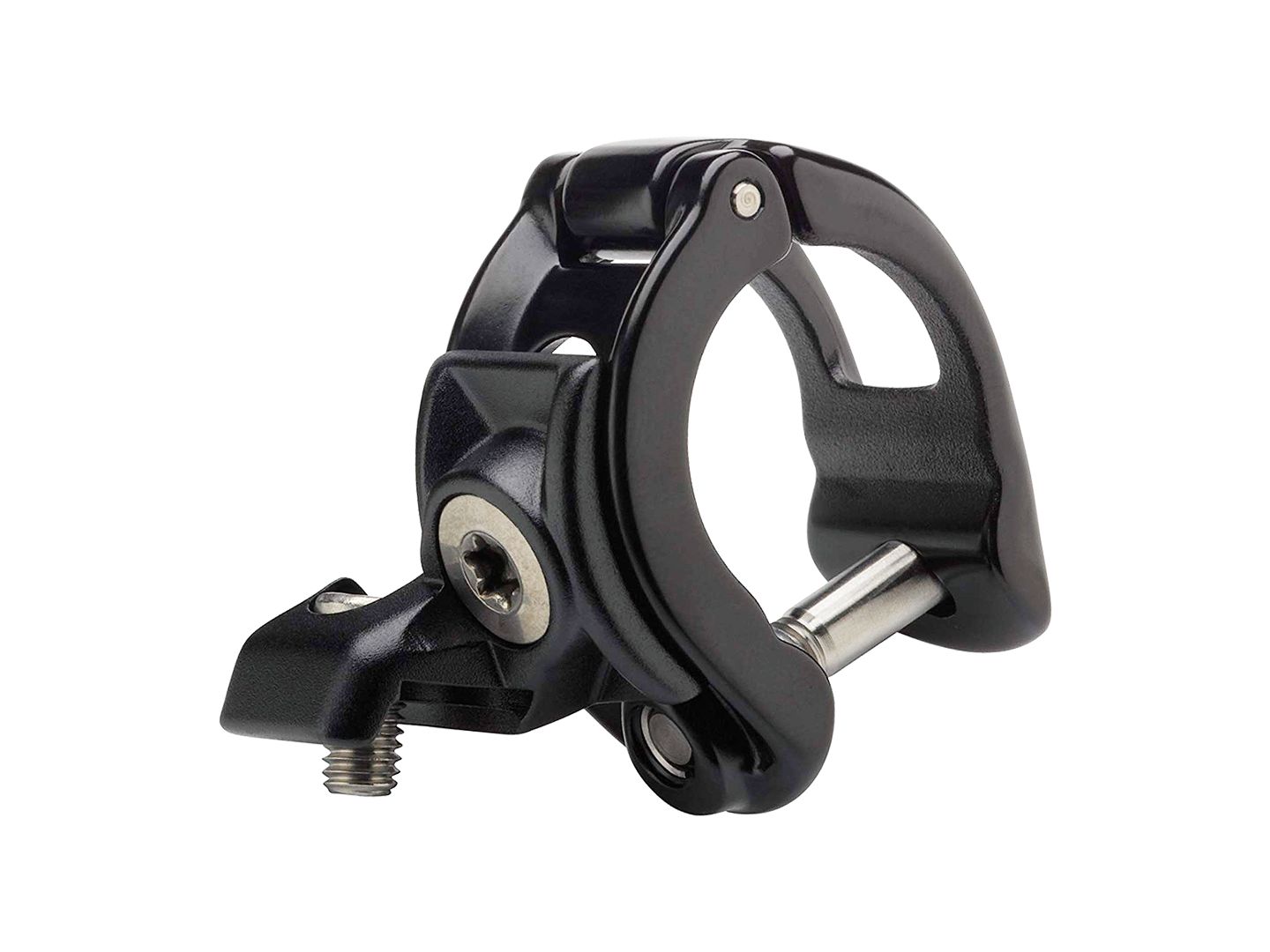 SRAM MatchMaker X Cockpit Clamp - Left Black With Ti Bolts | Boulder ...