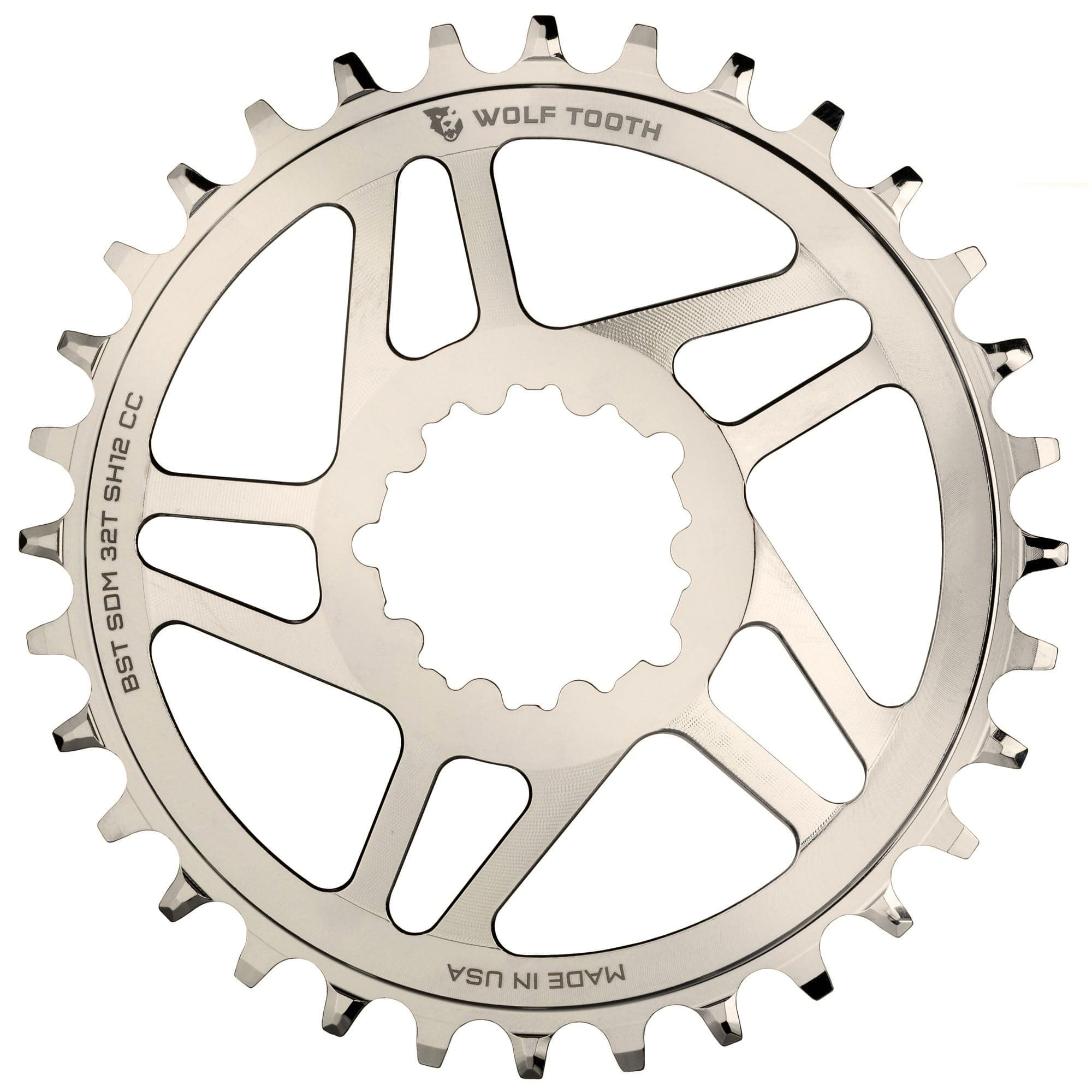 Wolf Tooth Direct Mount Chainrings for Cane Creek and SRAM Cranks for ...