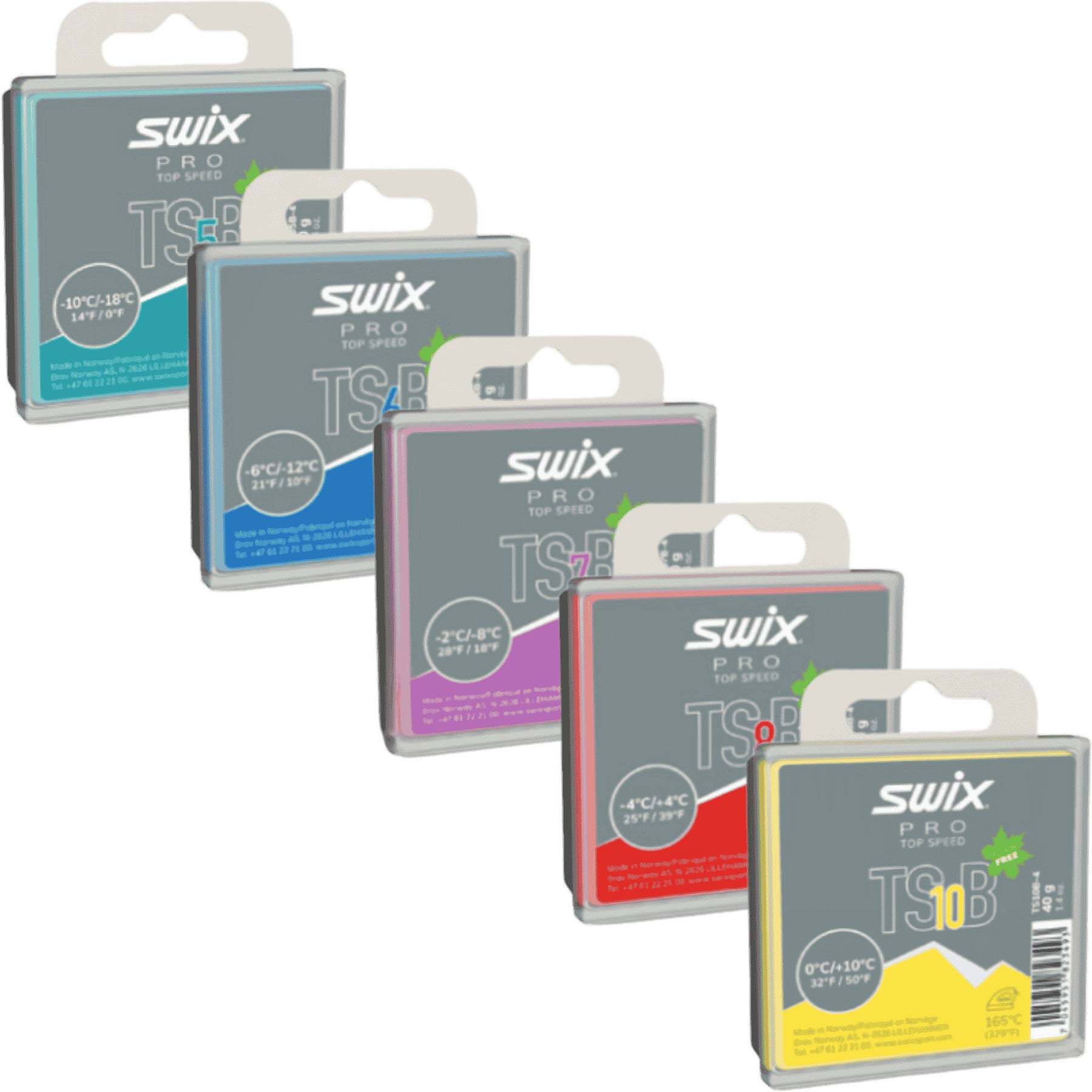 Swix Pro Top Speed Black 40g Glide Wax | Boulder Nordic & Cycle Sport