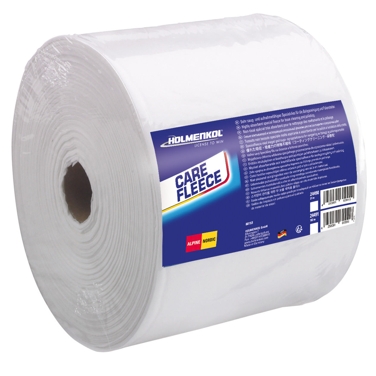 Holmenkol Care Fleece Large roll (102m X | Boulder Nordic & Cycle Sport